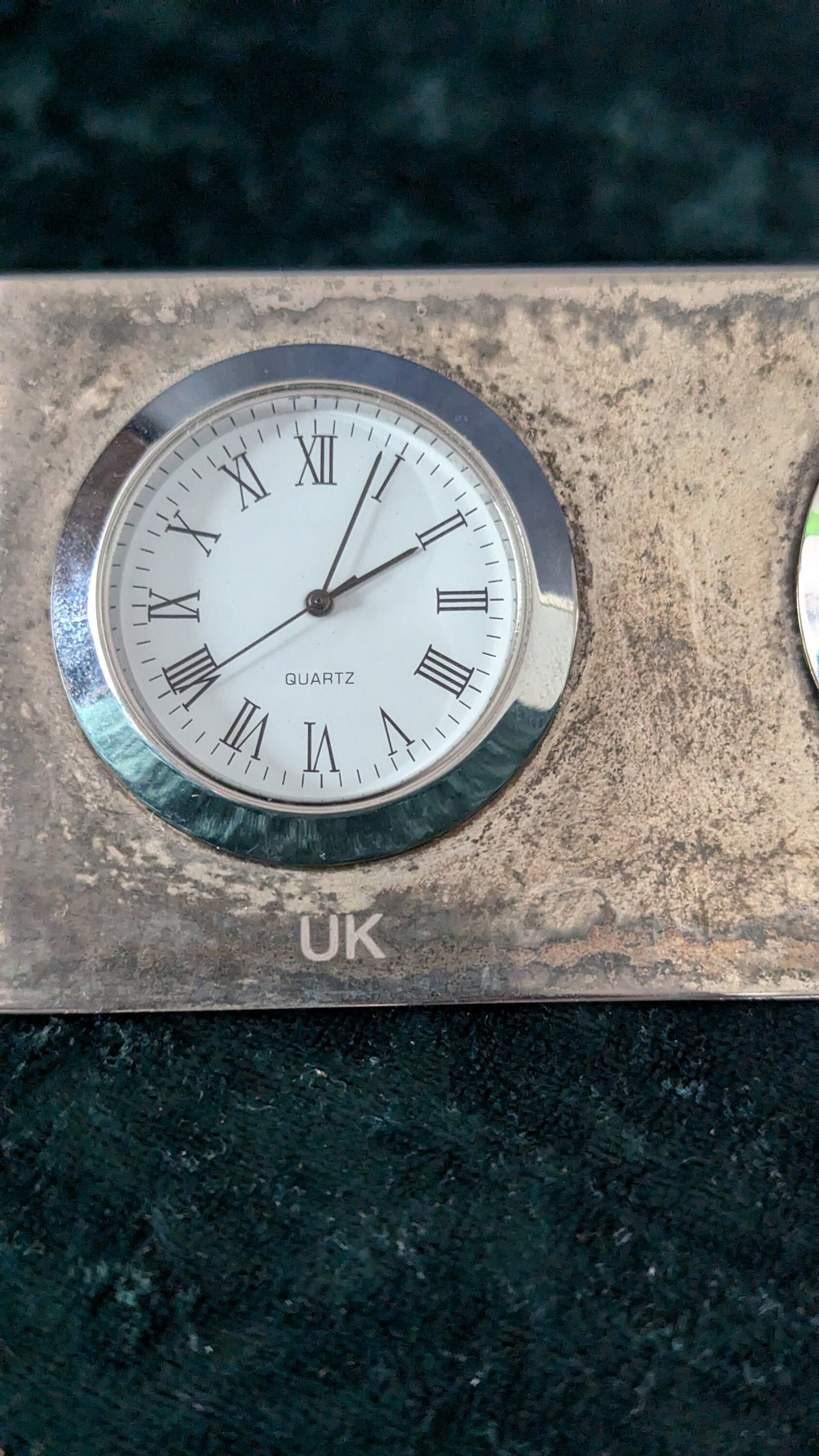 Vintage 3 Time Zones Desktop Clock - Etsy