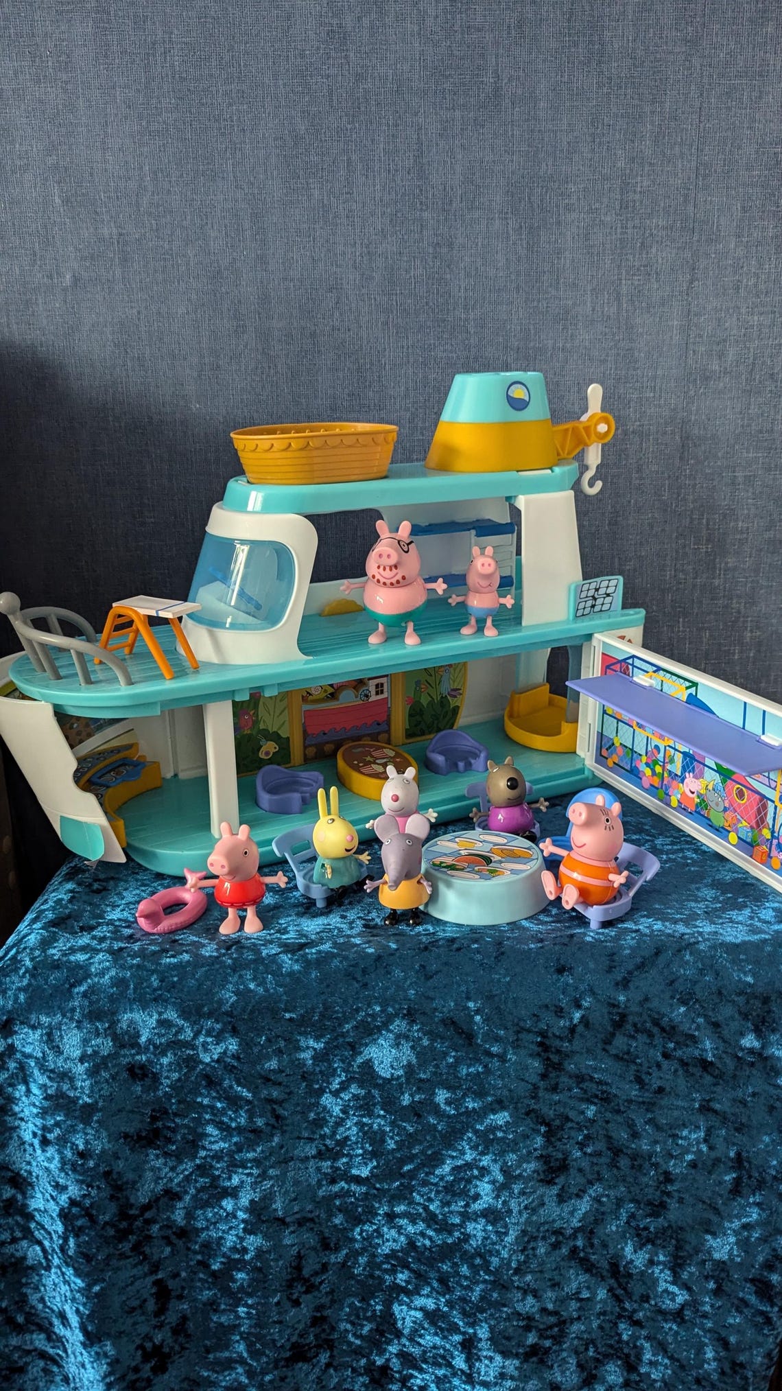 Peppa Pig Family and Friends Cruise Ship Play Set - Etsy