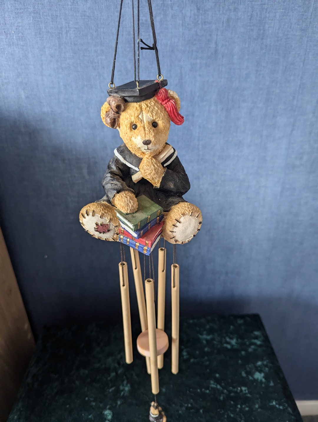 Vintage Rare Regency Fine Arts Teddy Bear Wind Chimes - Etsy