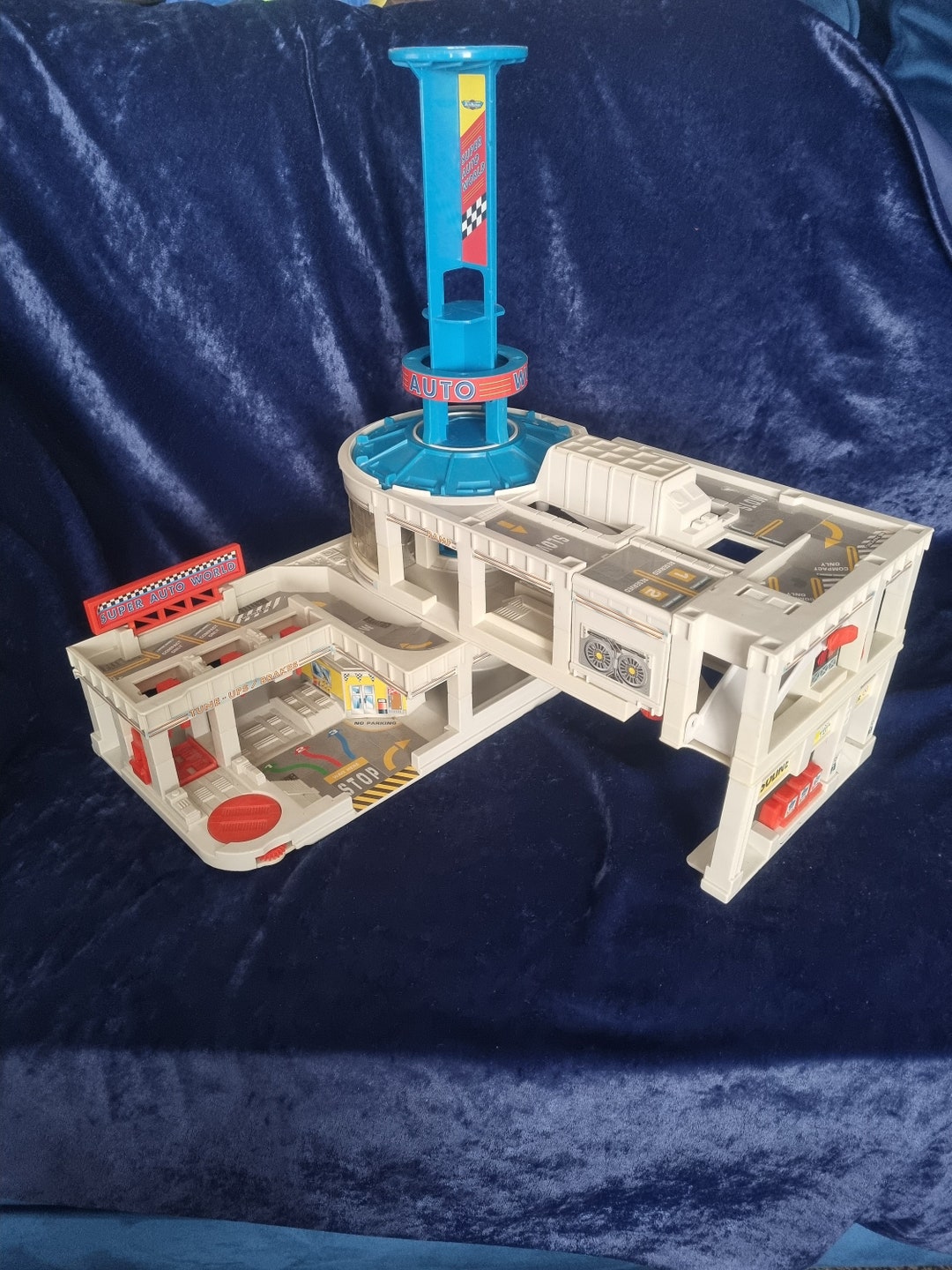 Vintage Rare Micro Machines Super Auto World Playset Only 1995 - Etsy