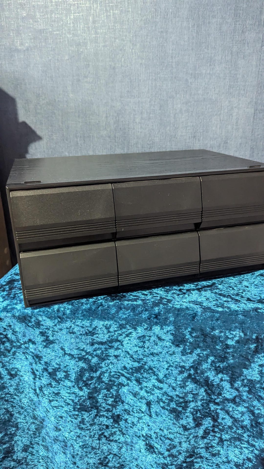 Vintage Black Ash Cassette Storage Holder 36 Cassettes - Etsy