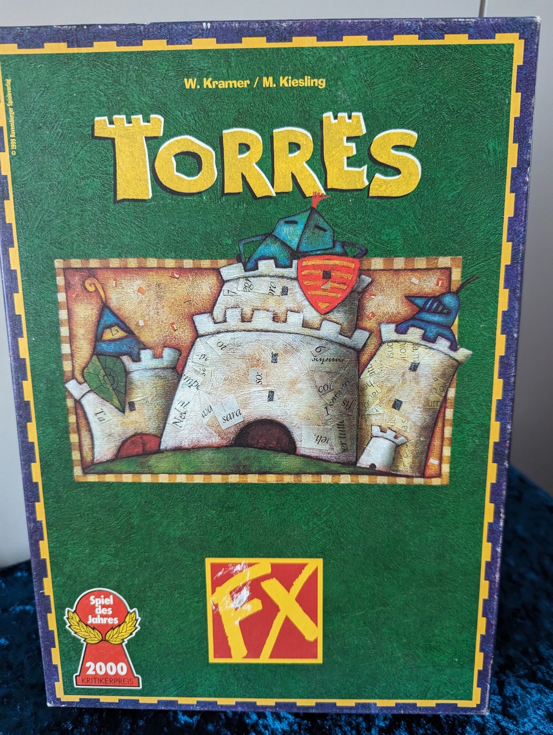 German Torres Board Game - Etsy