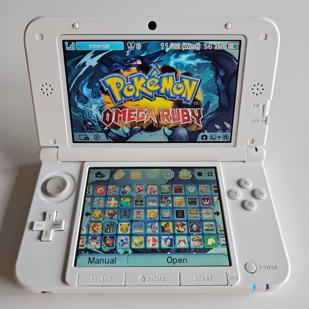 Nintendo 3DS XL Handheld Console With 128GB SD, Games, Stylus, Charger ...