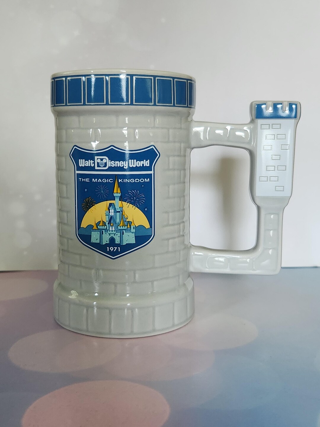 1971 Disney - Castle Mug - the Magic Kingdom - Etsy