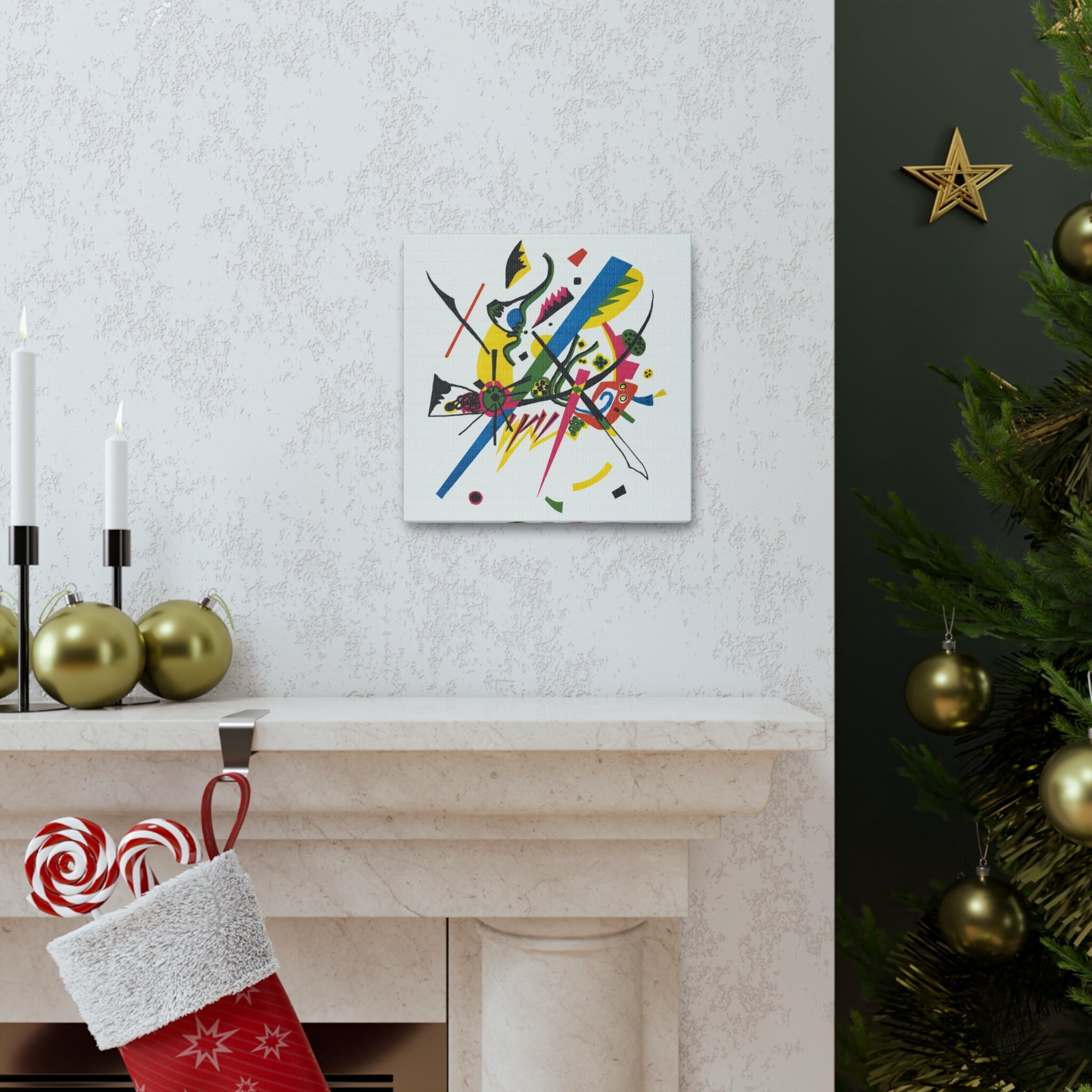 Kleine Welten I (small Worlds I) by Wassily Kandinsky. Canvas Print. - Etsy