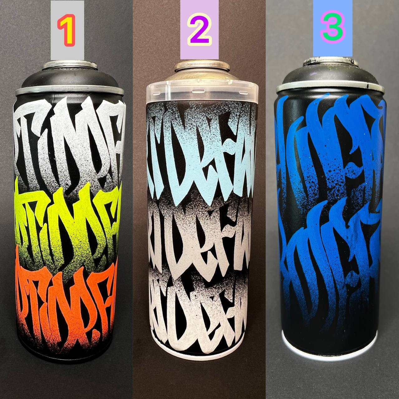 Custom Calligraphy Spray Paint Can Handmade Decoration Spray Can ...