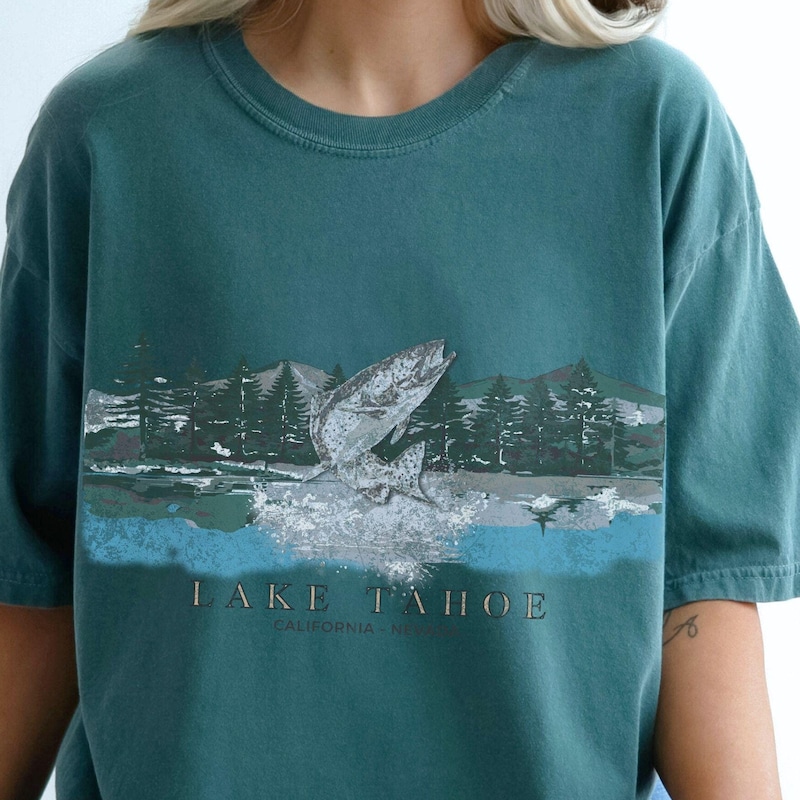 Oversized Tshirt Fish - Etsy