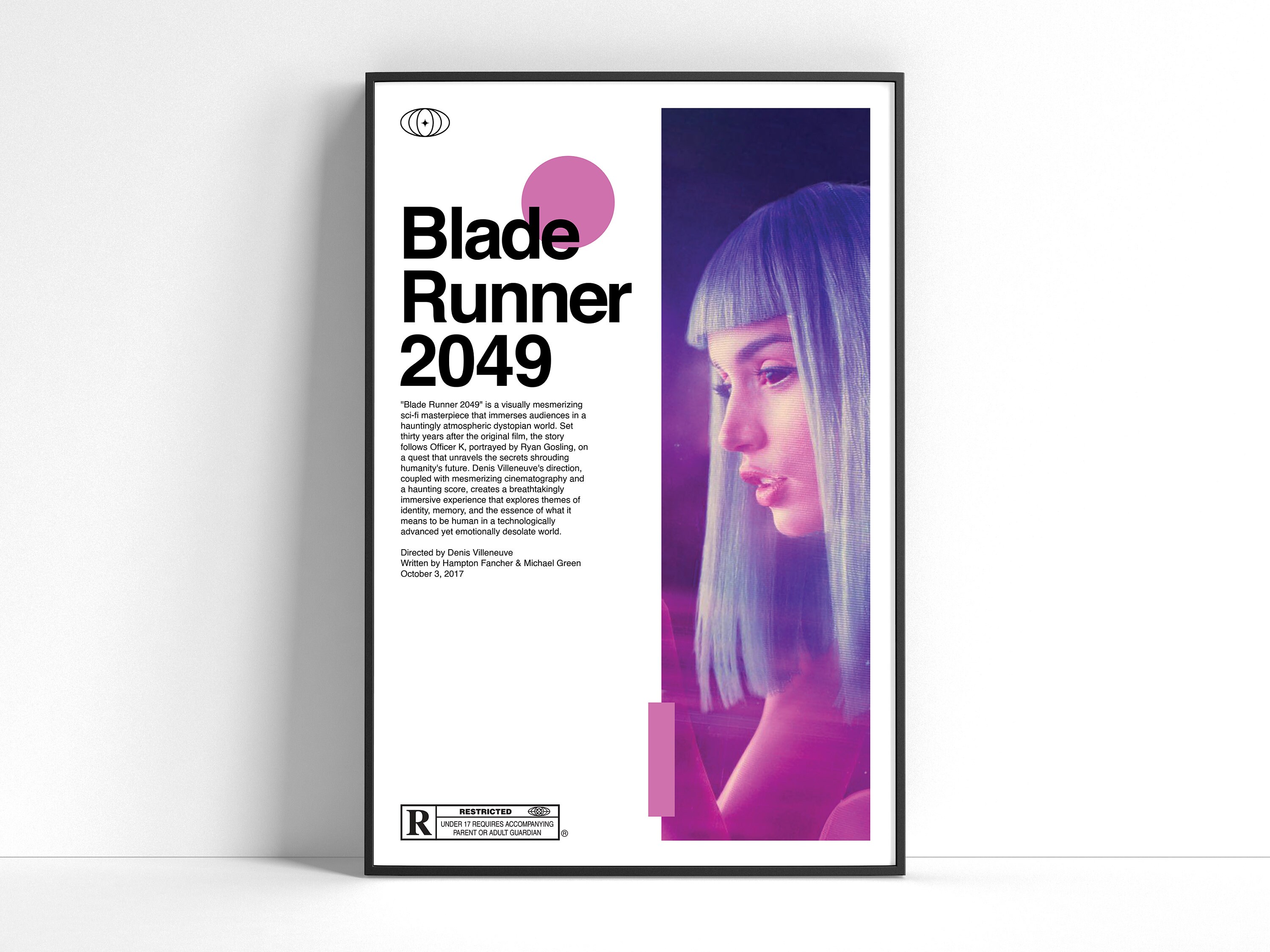 Blade Runner 2049 Movie Poster / Minimalist / Modern / Wall - Etsy