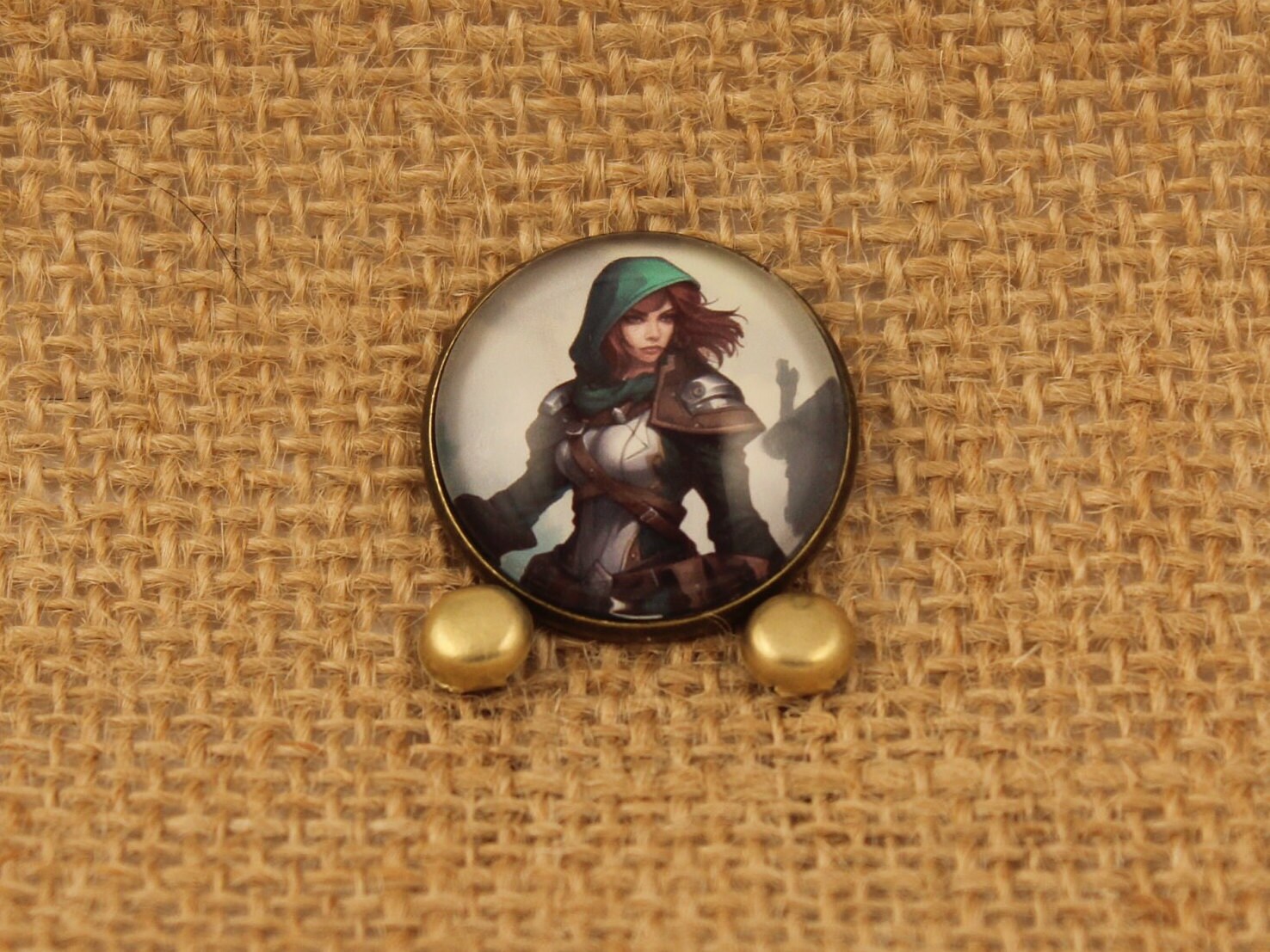 Customized RPG Tokens Glass and Metal Deluxe Tokens Handmade by the ...