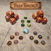 Bandits RPG Tokens Glass and Metal Deluxe Tokens Handmade by the Token ...