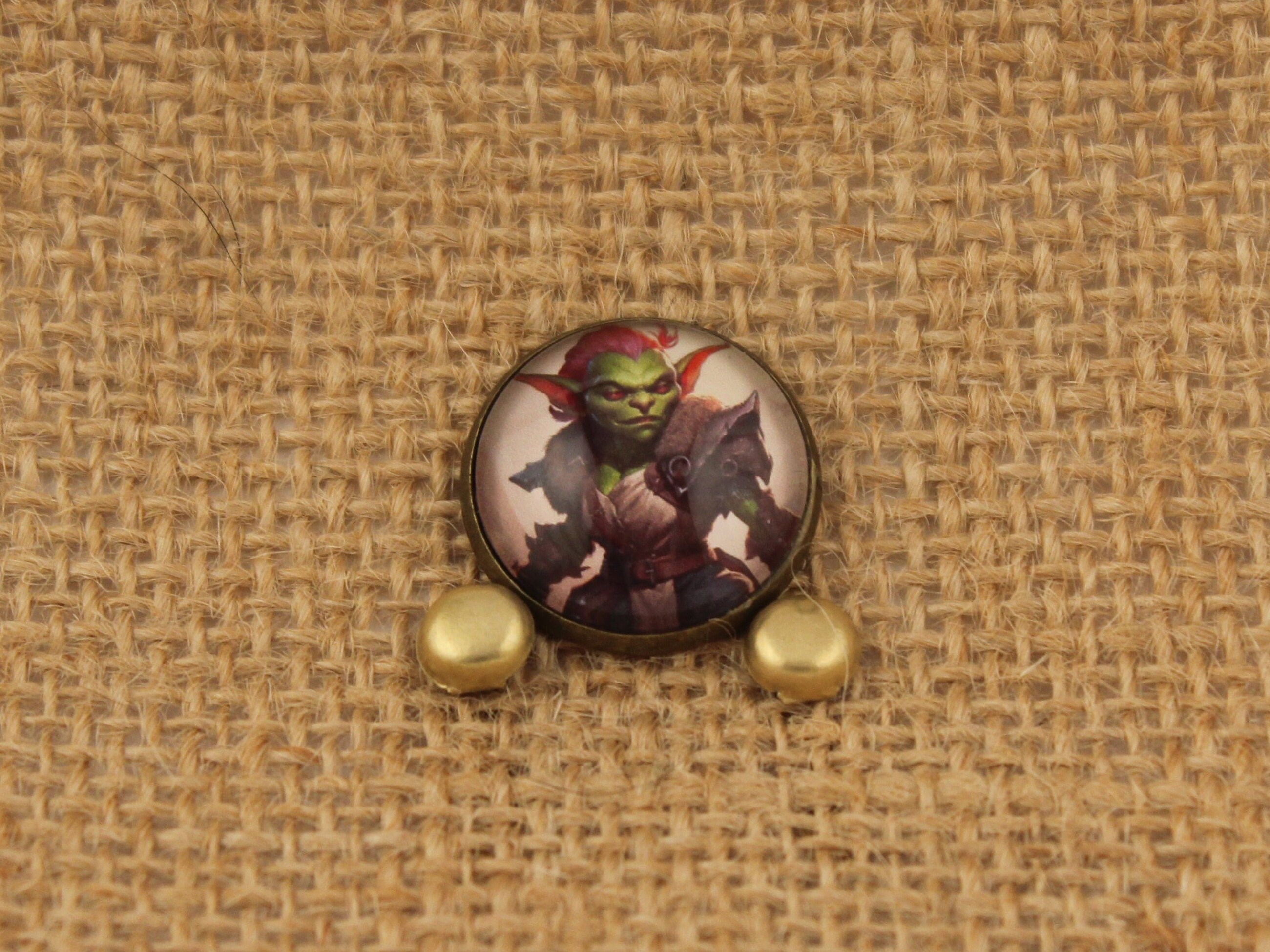 Goblins RPG Tokens Glass and Metal Deluxe Tokens Handmade by the Token ...
