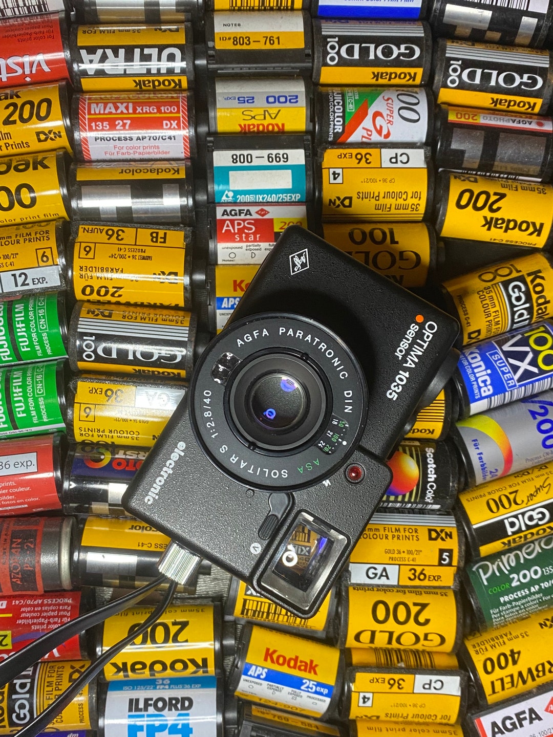 Tested Agfa 1035 Optima Sensor Electronic German Zone Focus Rangefinder ...