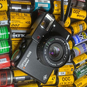 Tested Agfa 1035 Optima Sensor Electronic German Zone Focus Rangefinder ...