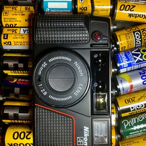 Tested Nikon L35AF 2 Compact 35mm Point and Shoot Analog Film Camera - Etsy