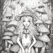 Fairy Mushroom Princess Coloring, Adult Book, Digital PDF Download ...
