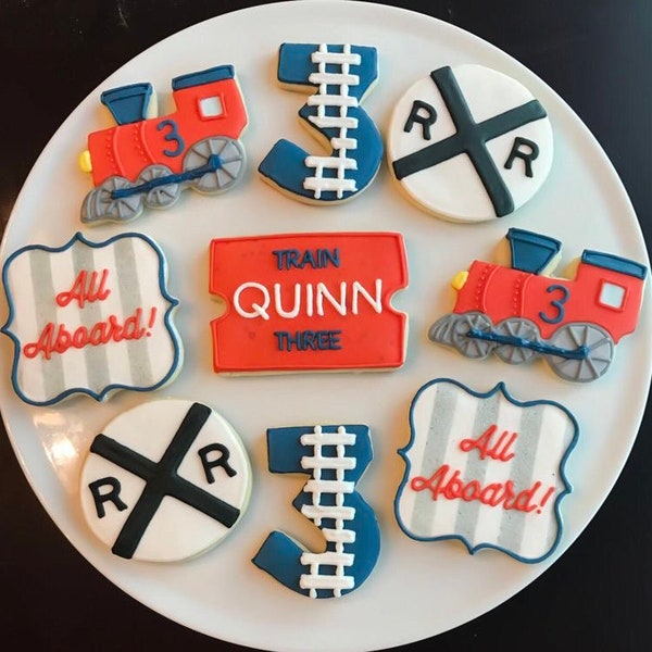 Train Cookies - Etsy