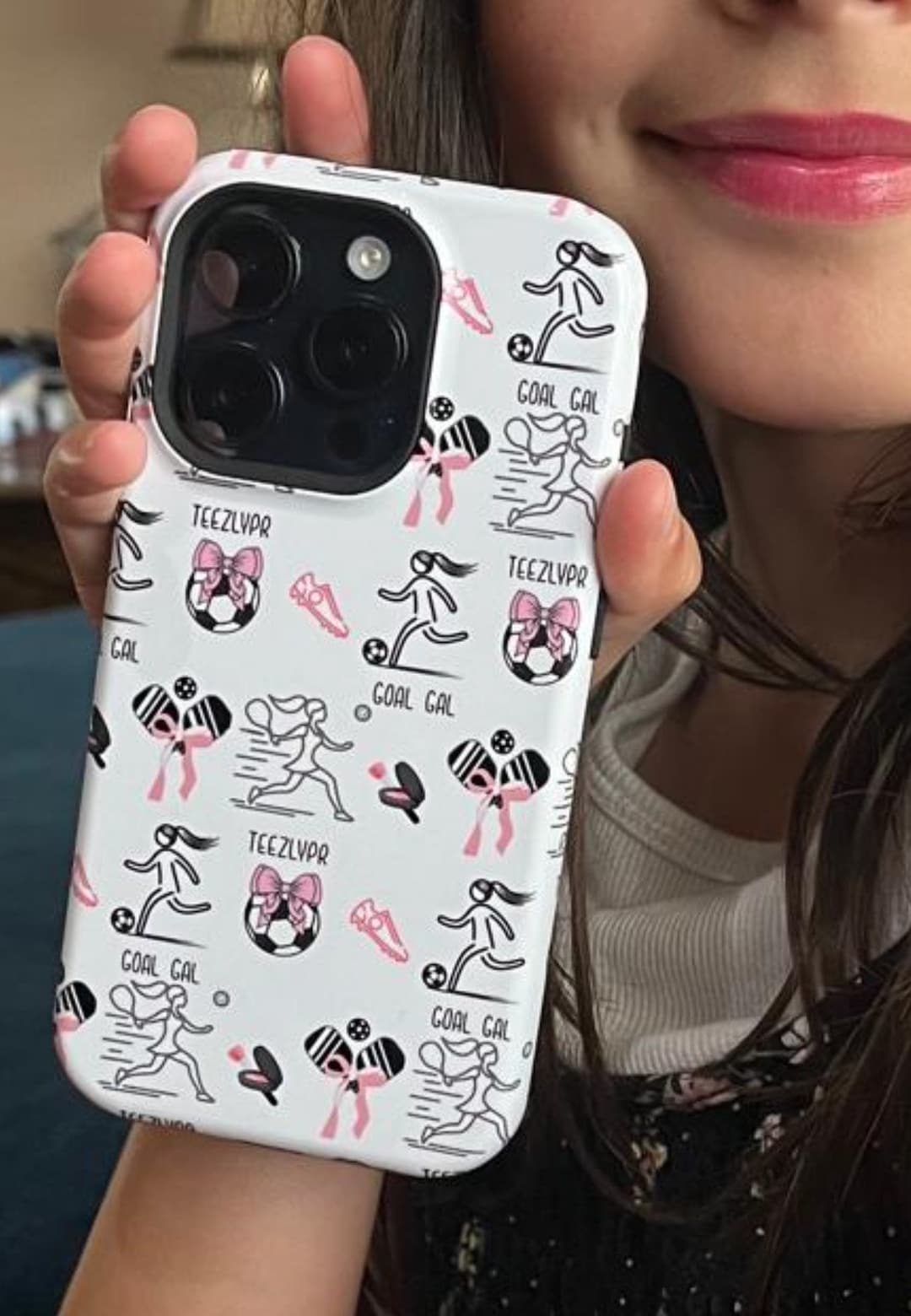 Female Soccer-pickleball TEEZLYPR Phone Case for Iphone, Soccer and ...