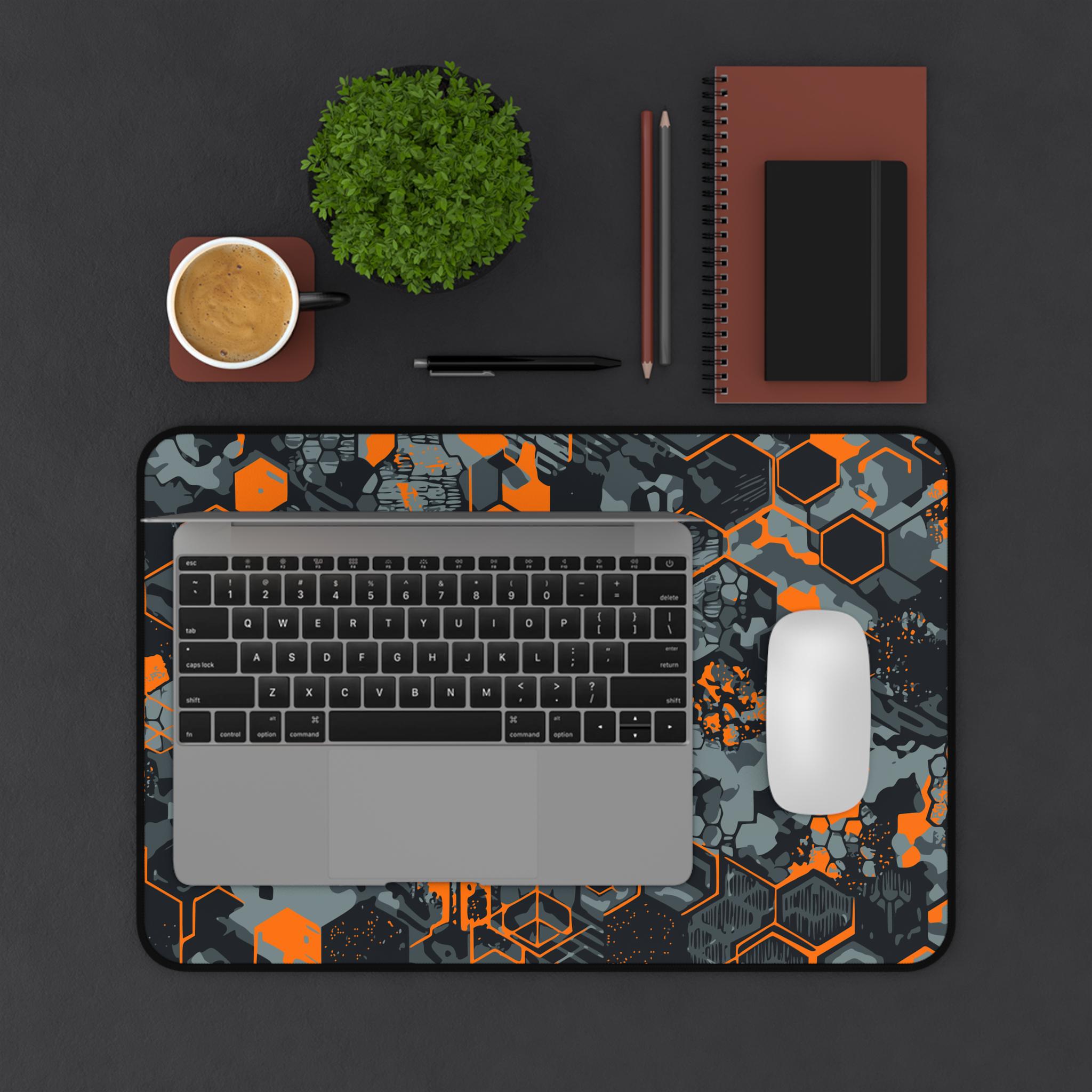 Camo Desk Mat: Modern Neoprene Mousepad - Gamer Decor - Etsy