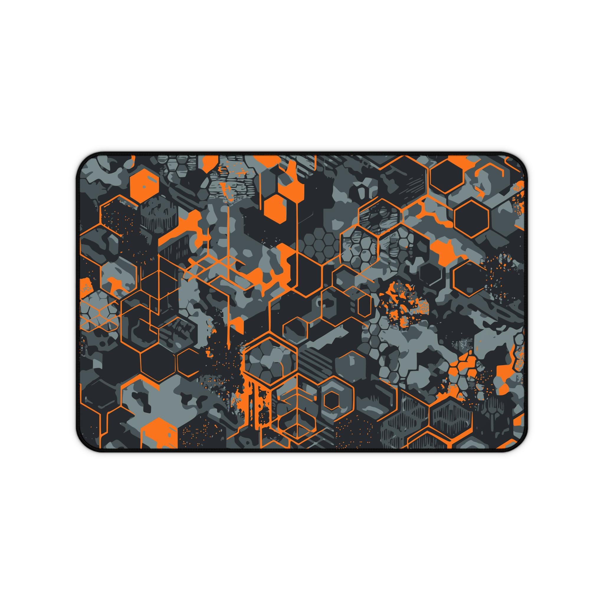 Camo Desk Mat: Modern Neoprene Mousepad - Gamer Decor - Etsy