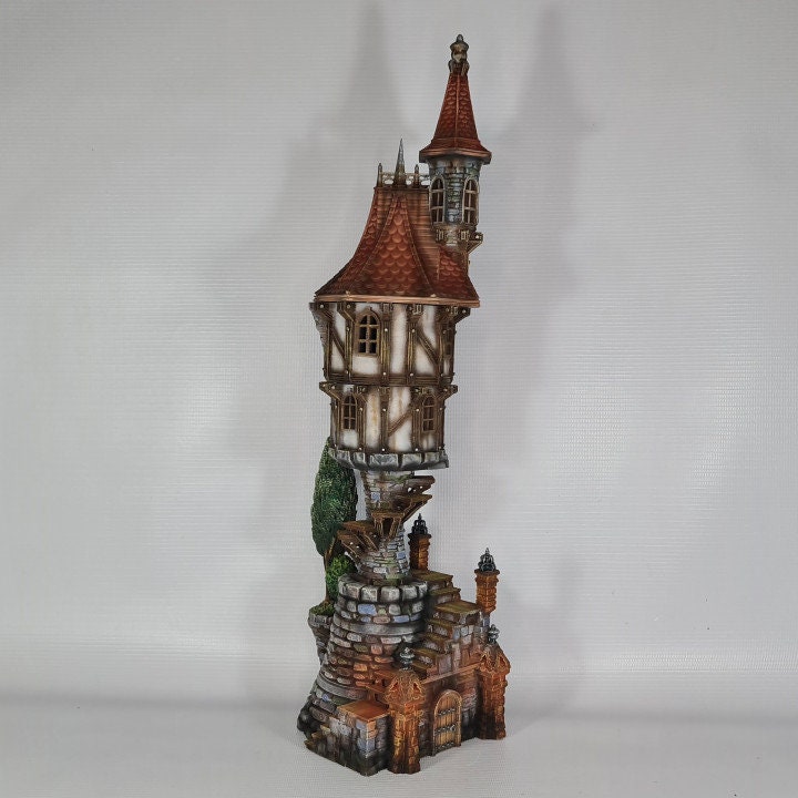 Steeple Manor - Medieval Town Set - Etsy