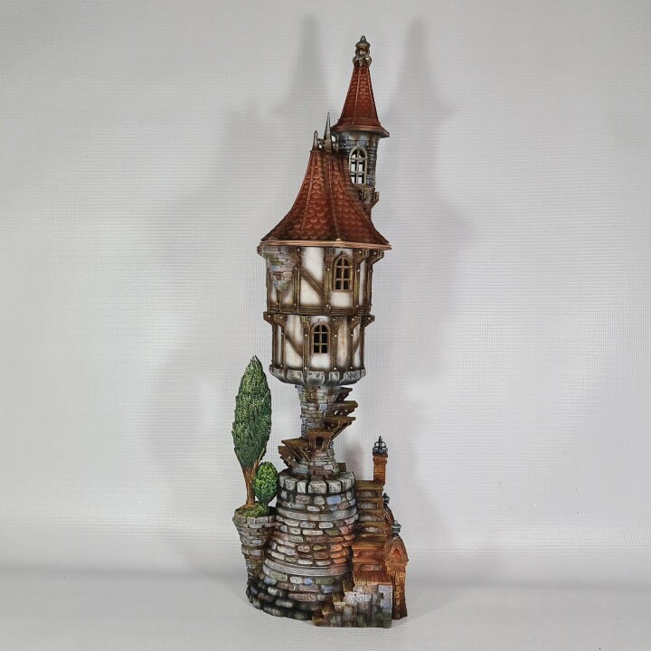 Steeple Manor - Medieval Town Set - Etsy