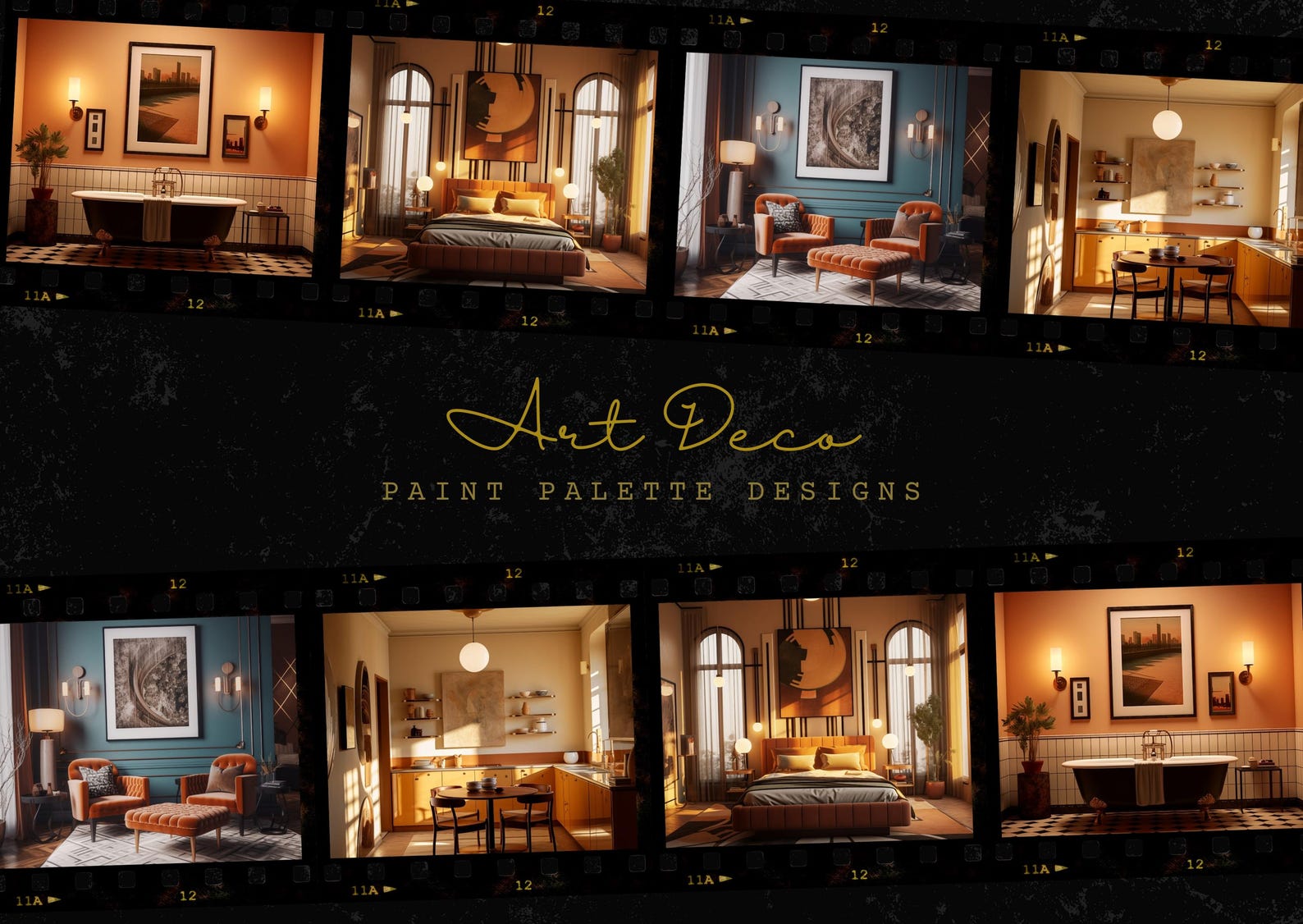 Sherwin Williams, Art Deco Paint Palette, Home Paint Colors, Whole ...