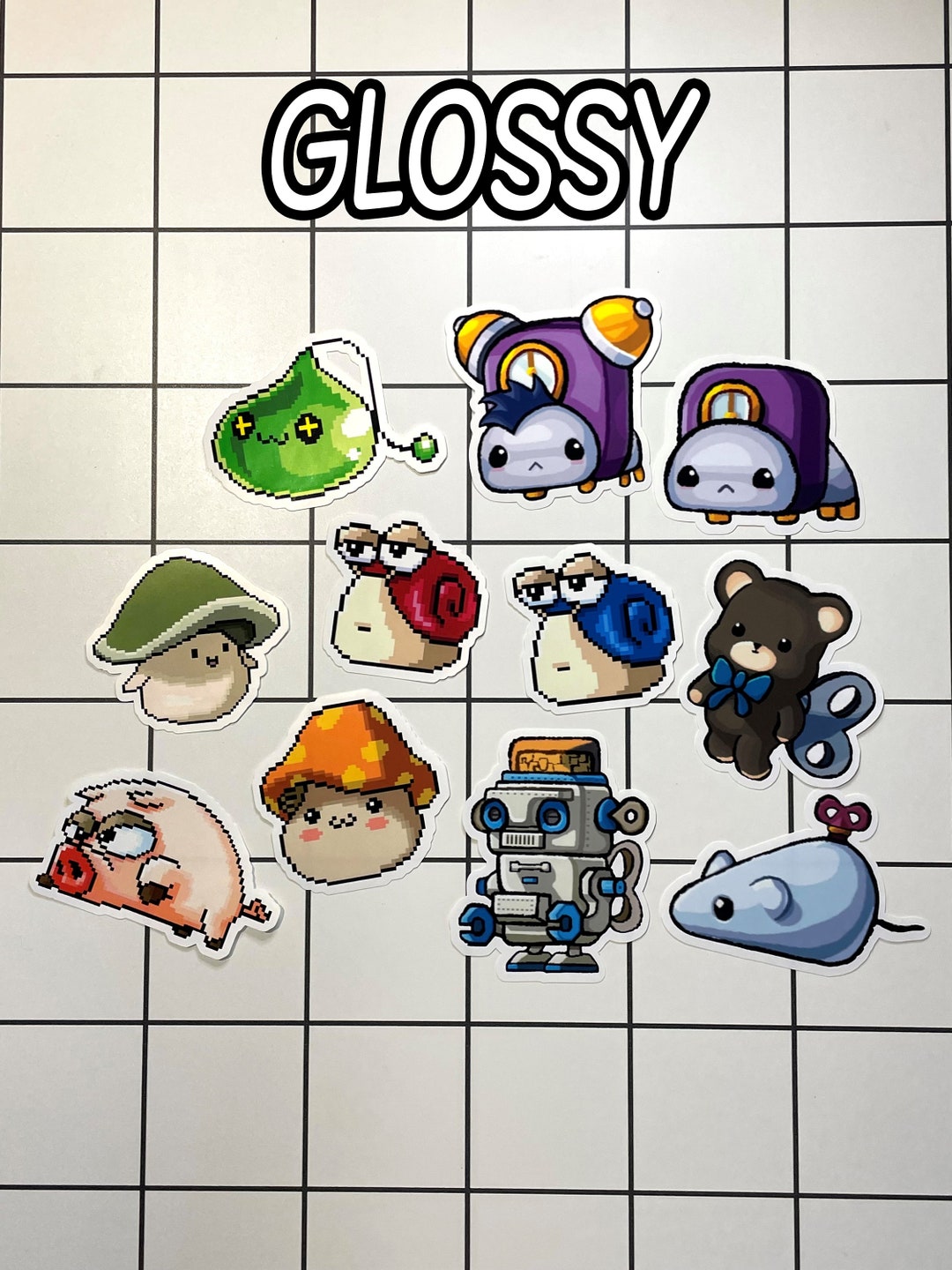 Die Cut Maplestory Stickers and Magnets - Etsy