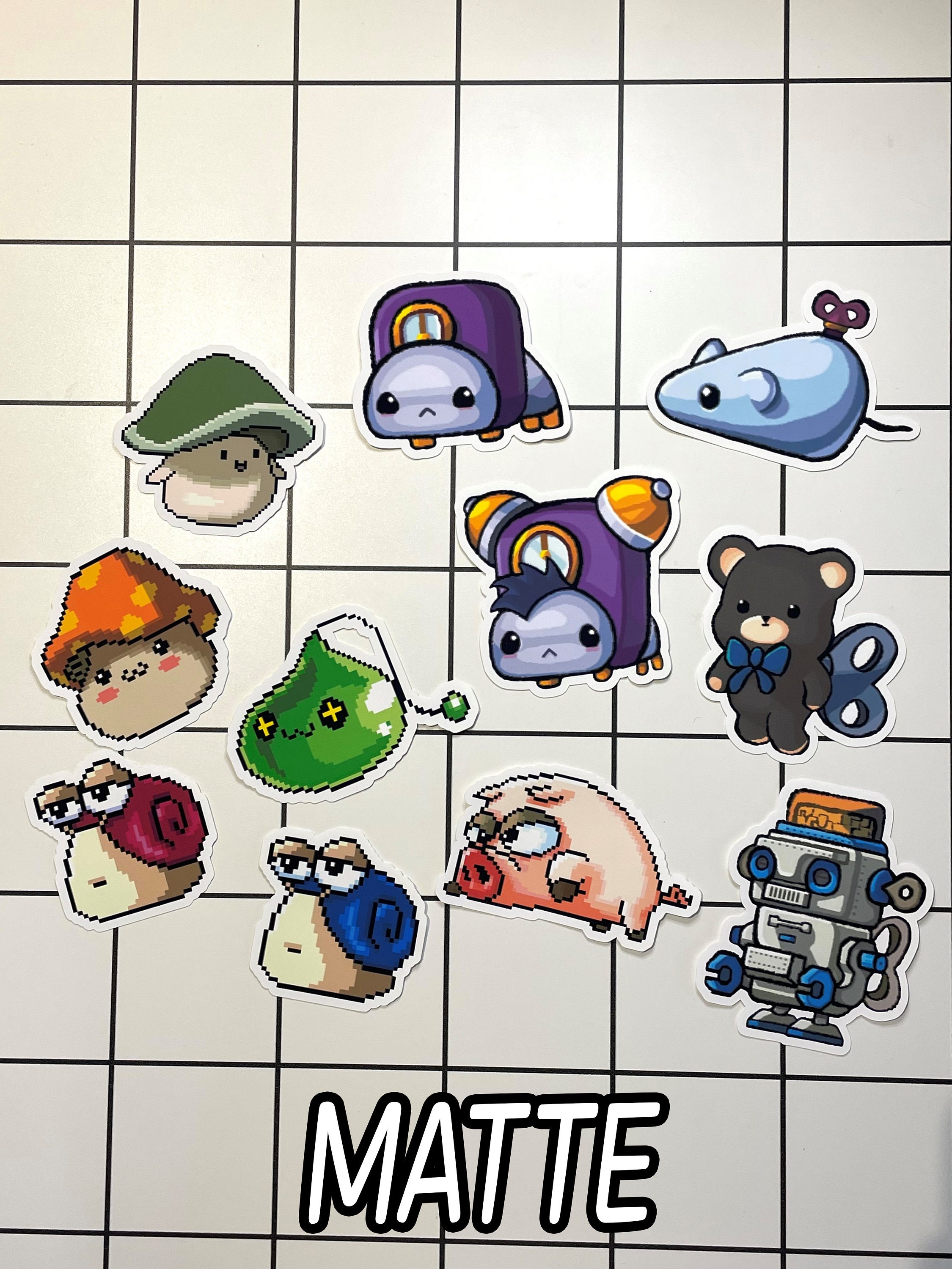Die Cut Maplestory Stickers and Magnets - Etsy