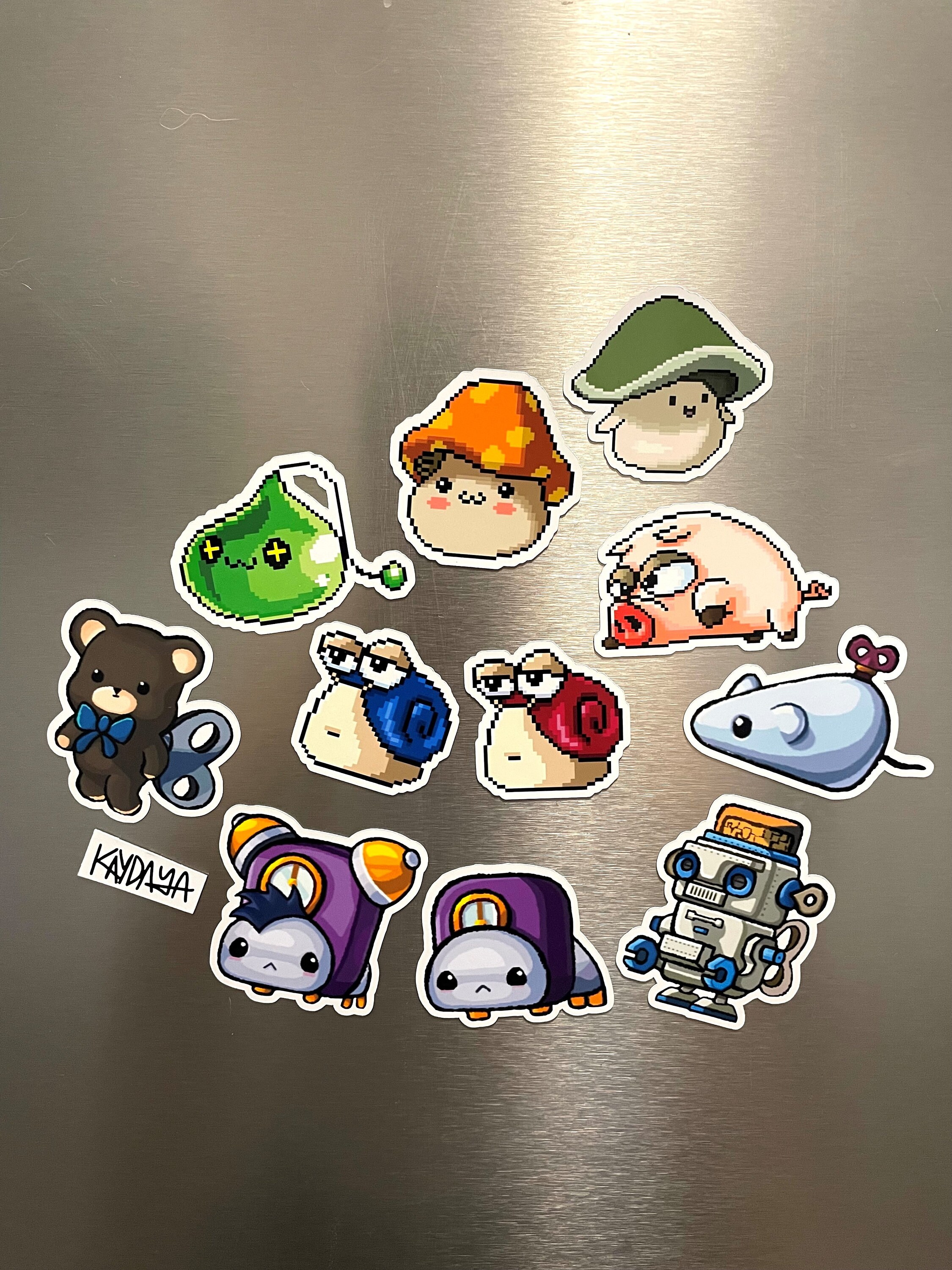 Die Cut Maplestory Stickers and Magnets - Etsy