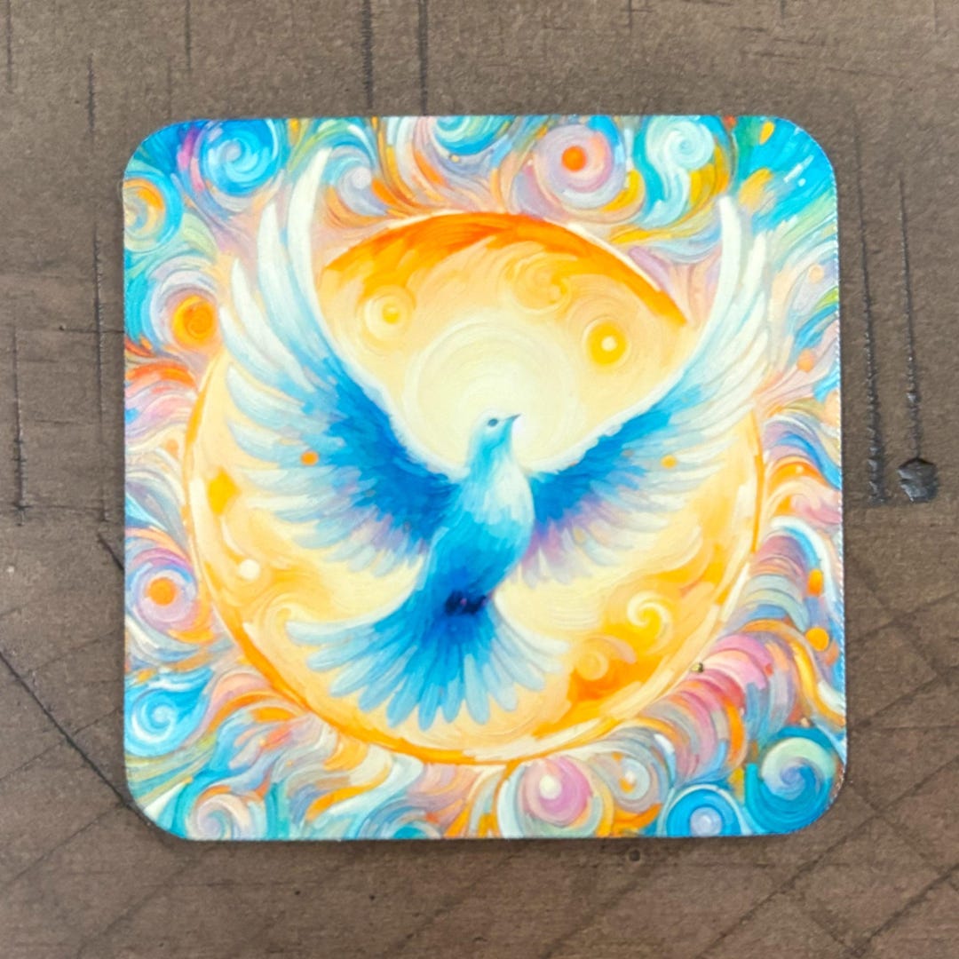 Holy Spirit - Pentecost Dove | Christian Laminated Vinyl Sticker/decal ...