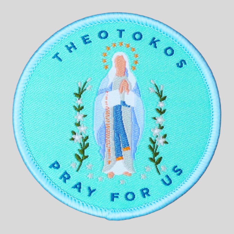 Virgin Mary Patch - Etsy
