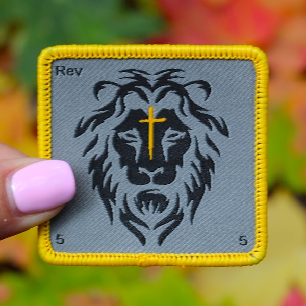 Lion Patch - Etsy