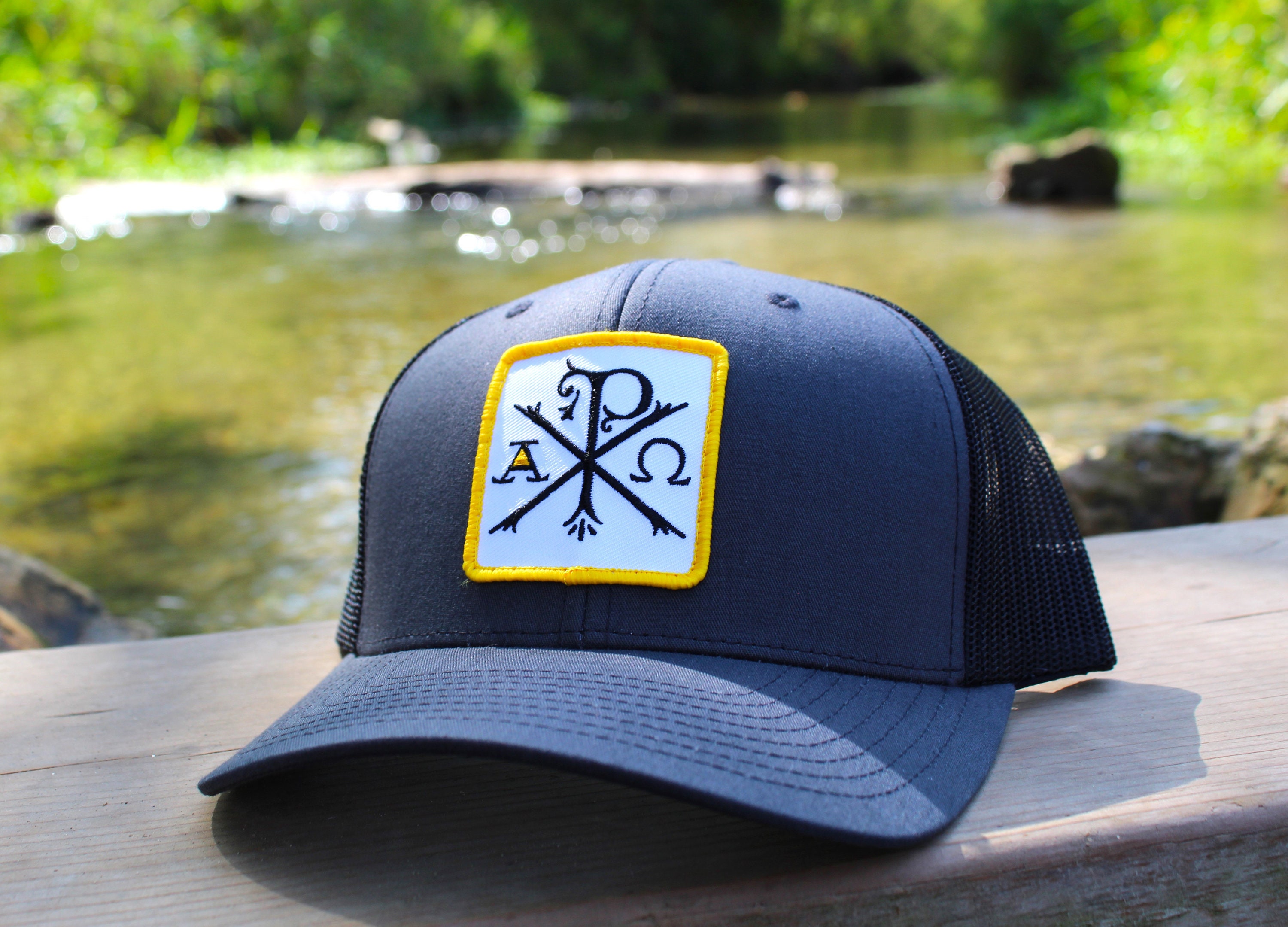 Chi-rho Christogram Alpha & Omega Christian Snapback Adjustable Hat - Etsy