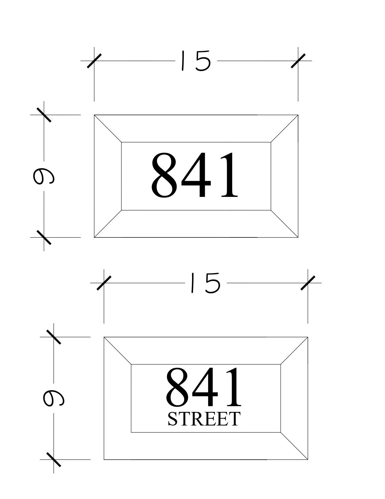 Address Blocks/address Numbers/mailbox Numbers/house Numbers/address ...