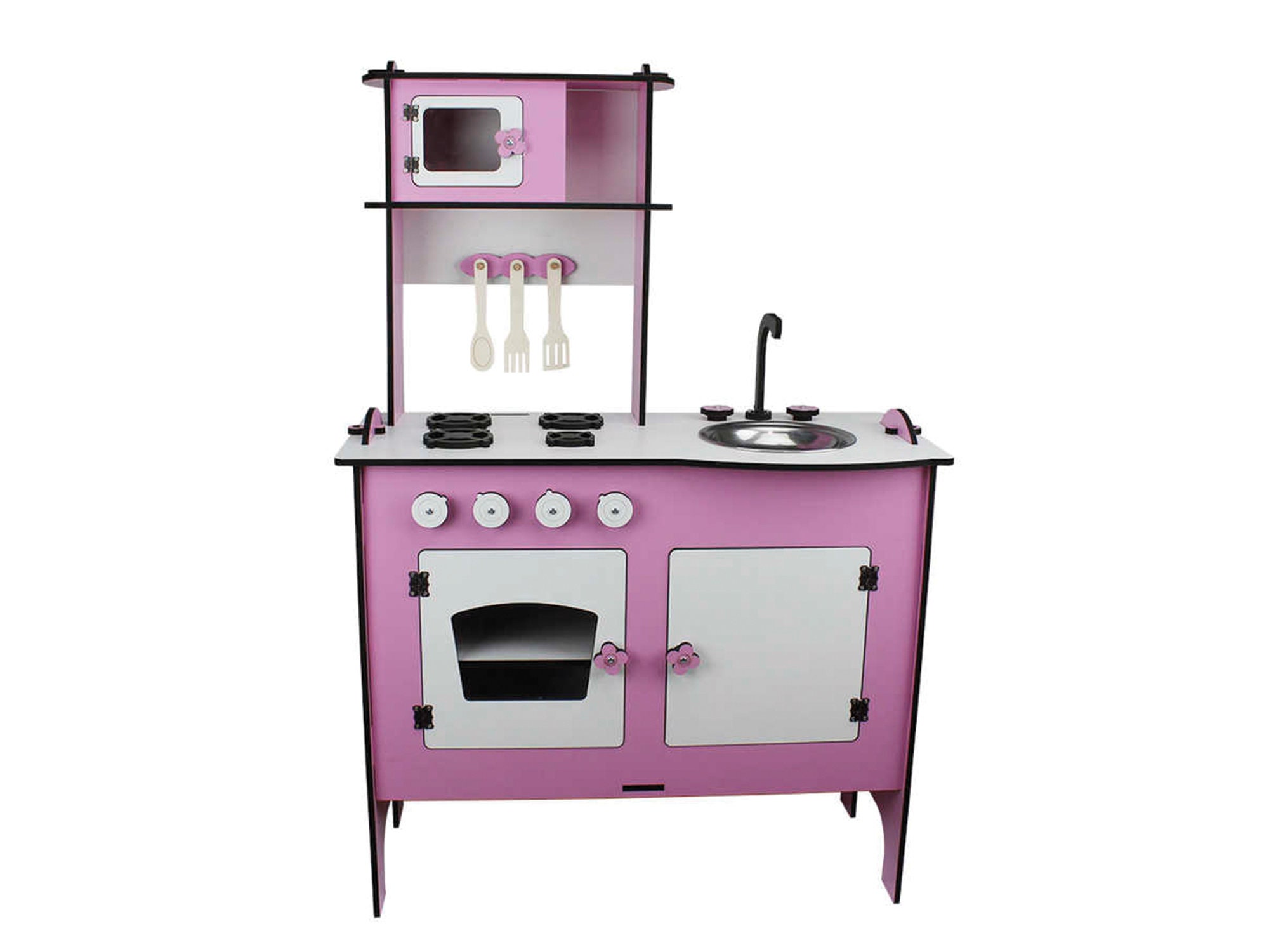 Toy Kitchen for Kids 3 Plus Wooden Toy Kitchen for Children - Etsy