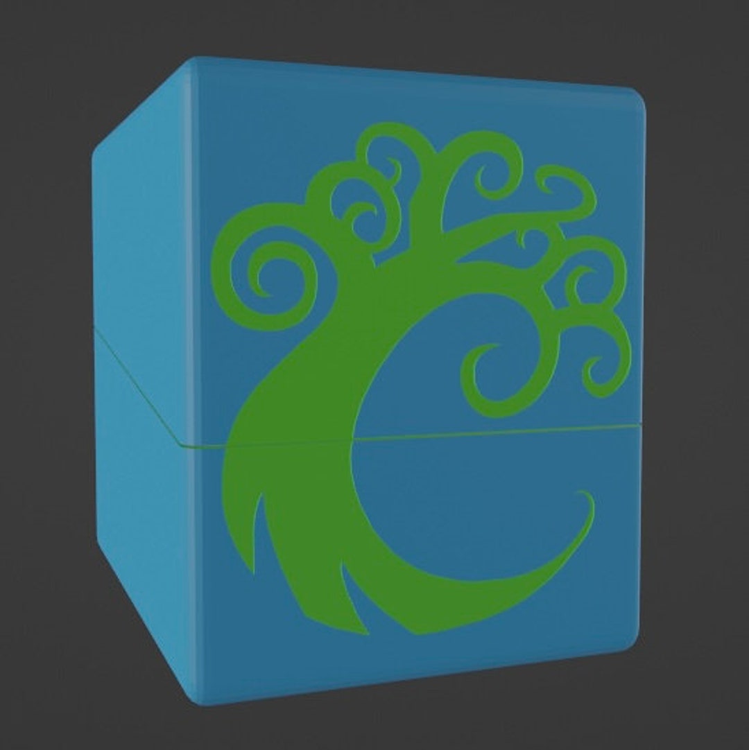 Deck Boxes - Simic - Double & Triple Sleeved - STL Files - Etsy