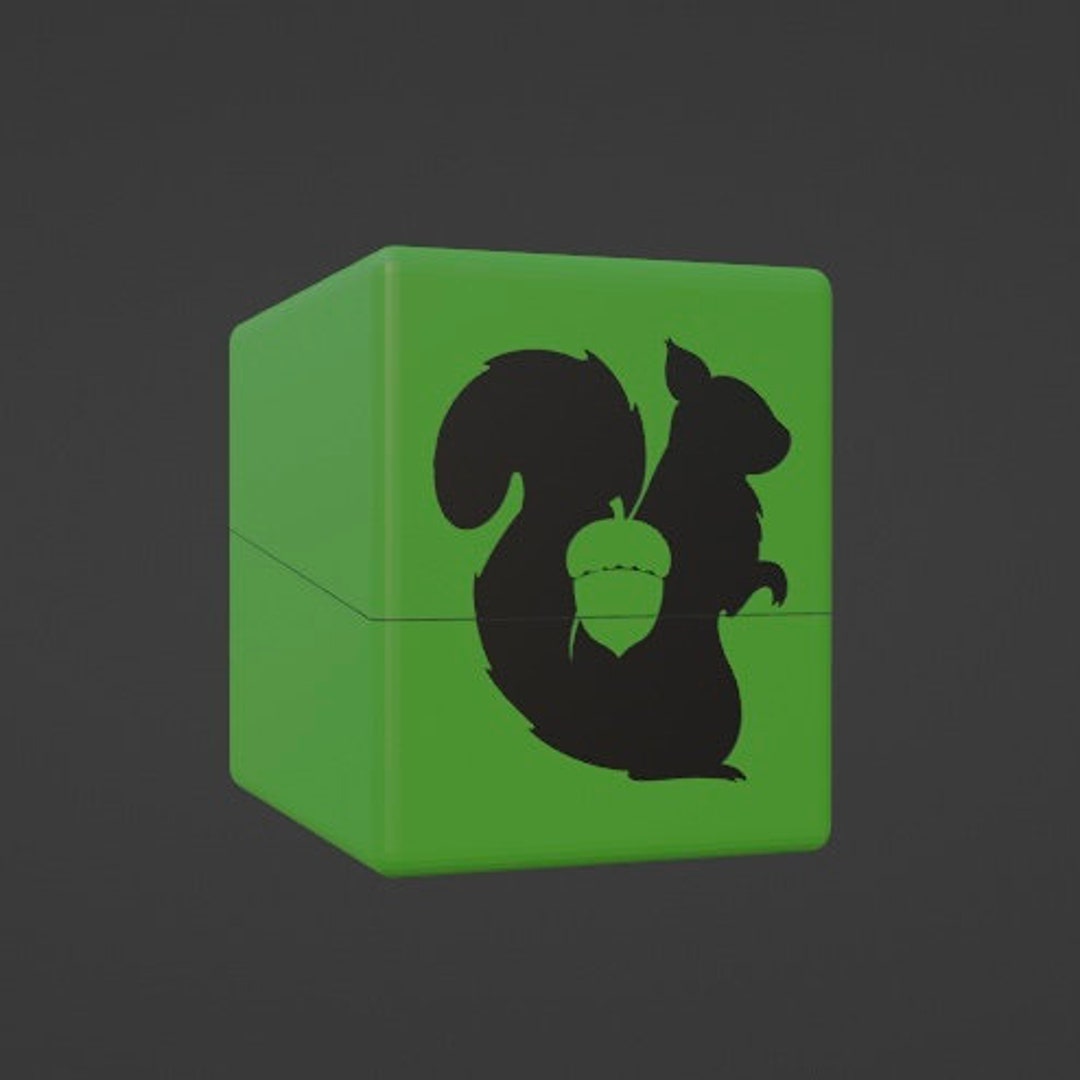 Deck Boxes - Squirrel - STL Files - Double & Triple Sleeved - Etsy