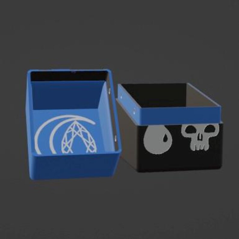 Deck Boxes - Esper - Double & Triple Sleeved - STL Files - Etsy