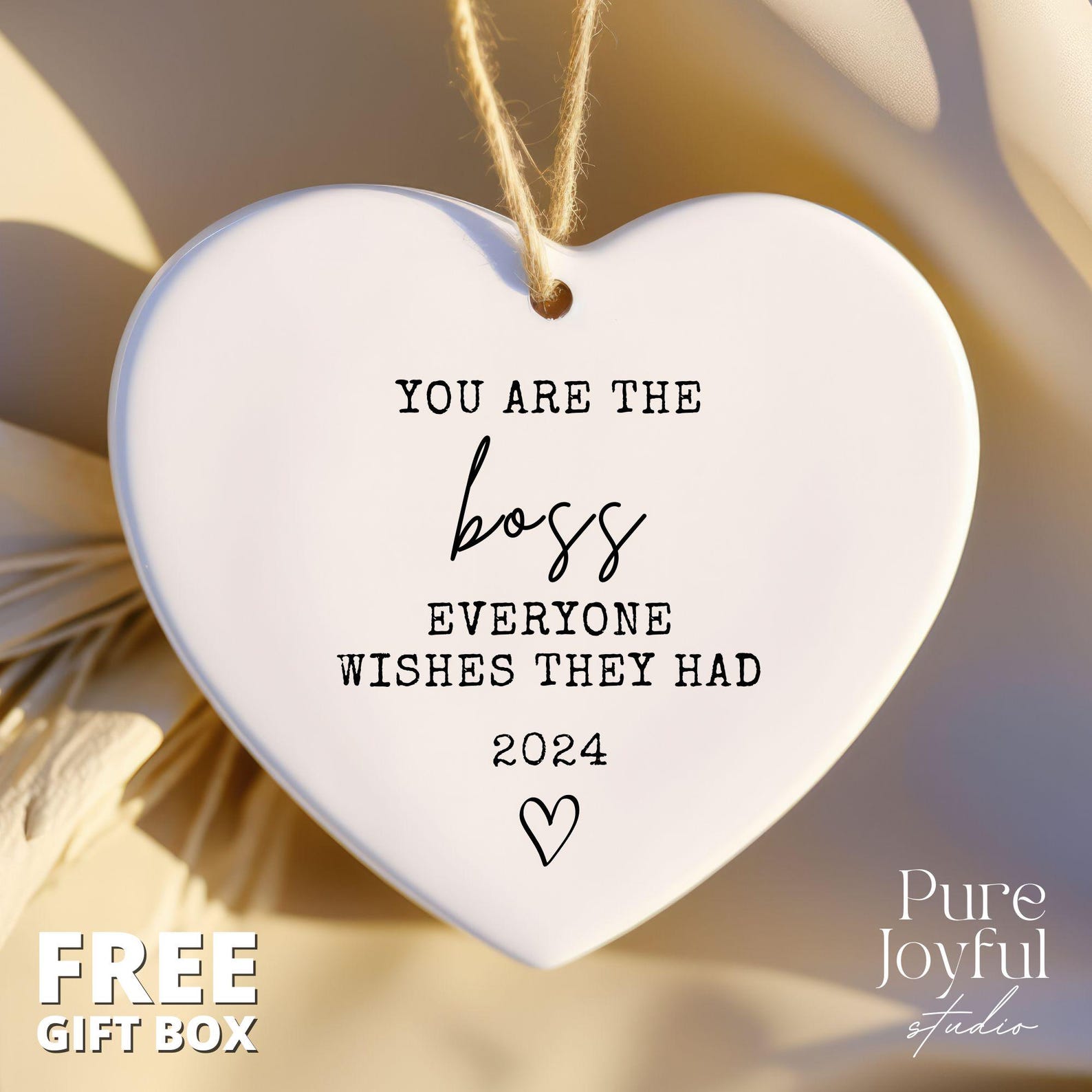 You Are the Boss Everyone Wishes They Had Ornament, Christmas Gift ...