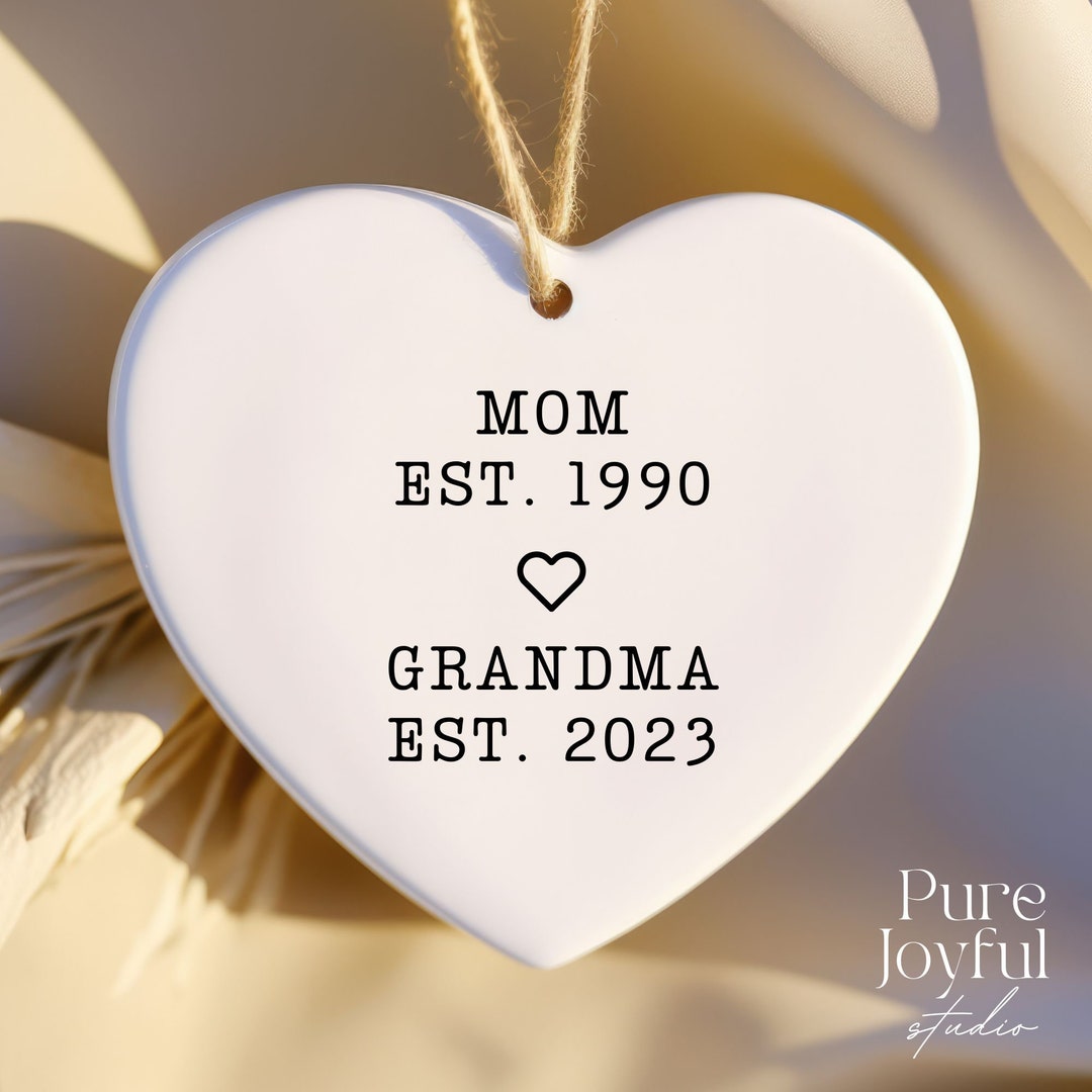 First Time Grandma Gifts, New Grandma Gift, Baby Announcement, Promoted ...