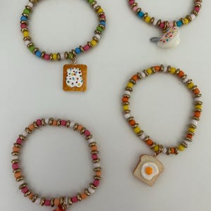 Breakfast Bracelets - Etsy