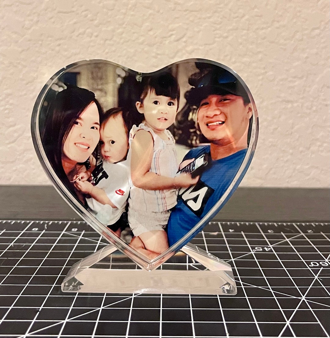 Crystal Photo Frame - Etsy