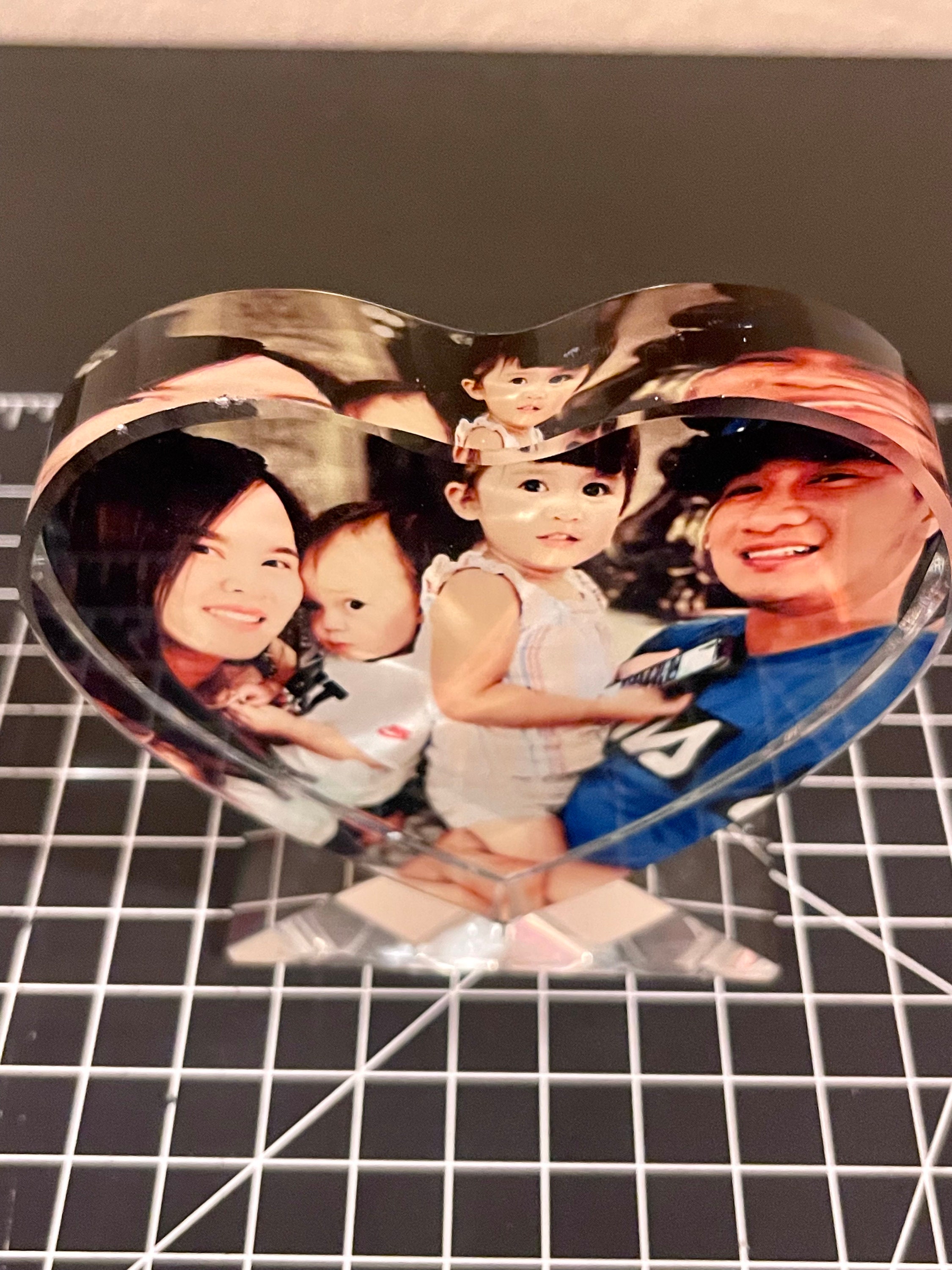 Crystal Photo Frame - Etsy