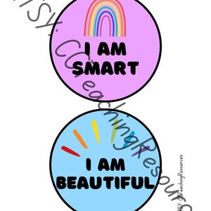 Rainbow Theme Classroom Affirmations, Classroom Affirmations ...