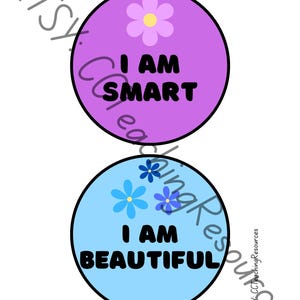 Flower Themed Classroom Affirmations, Classroom Affirmations ...