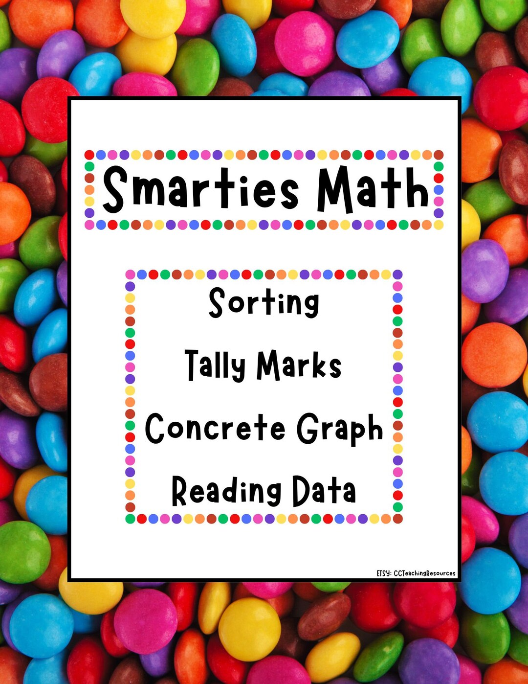 Smarties Math, Sorting, Sorting Smarties, Data Literacy, Tally Chart ...