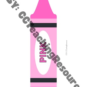 Colour Posters, Crayon Posters, Classroom Decor, Classroom Display ...