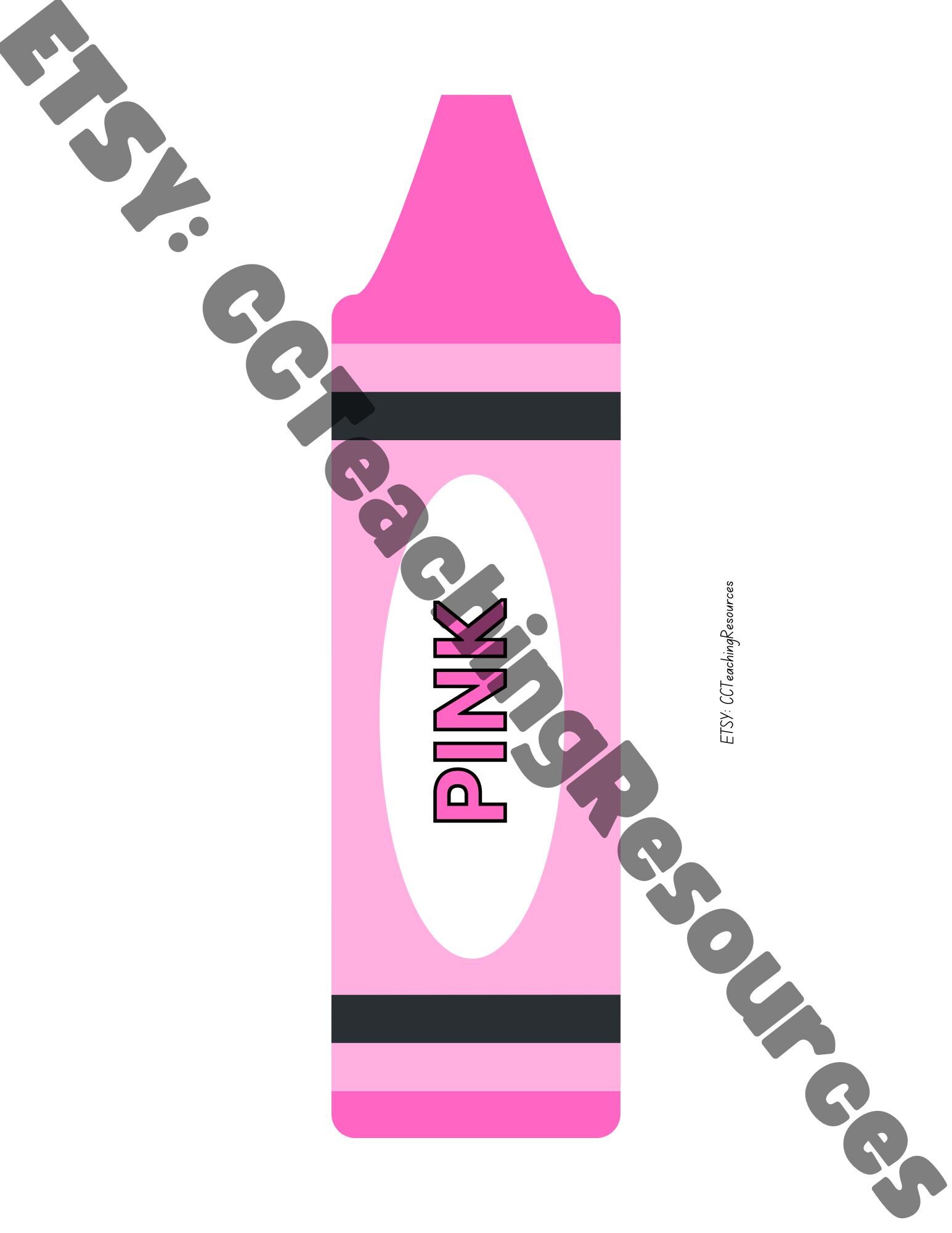 Colour Posters, Crayon Posters, Classroom Decor, Classroom Display ...