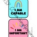 Rainbow Theme Classroom Affirmations, Classroom Affirmations ...