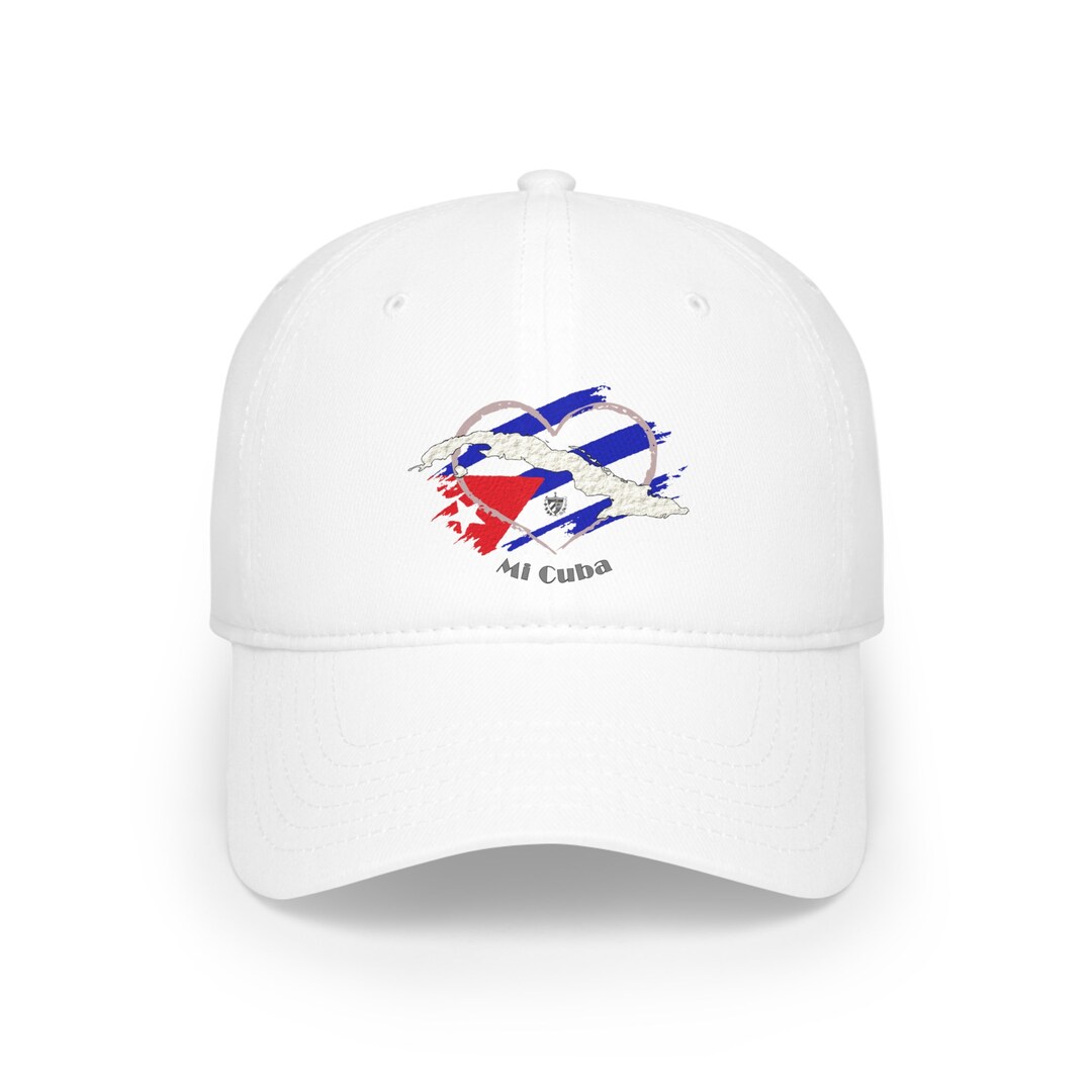 NEW "love Cuba" Cap, Low Profile Baseball Cap, Cuban Cap, Cotton Cap ...